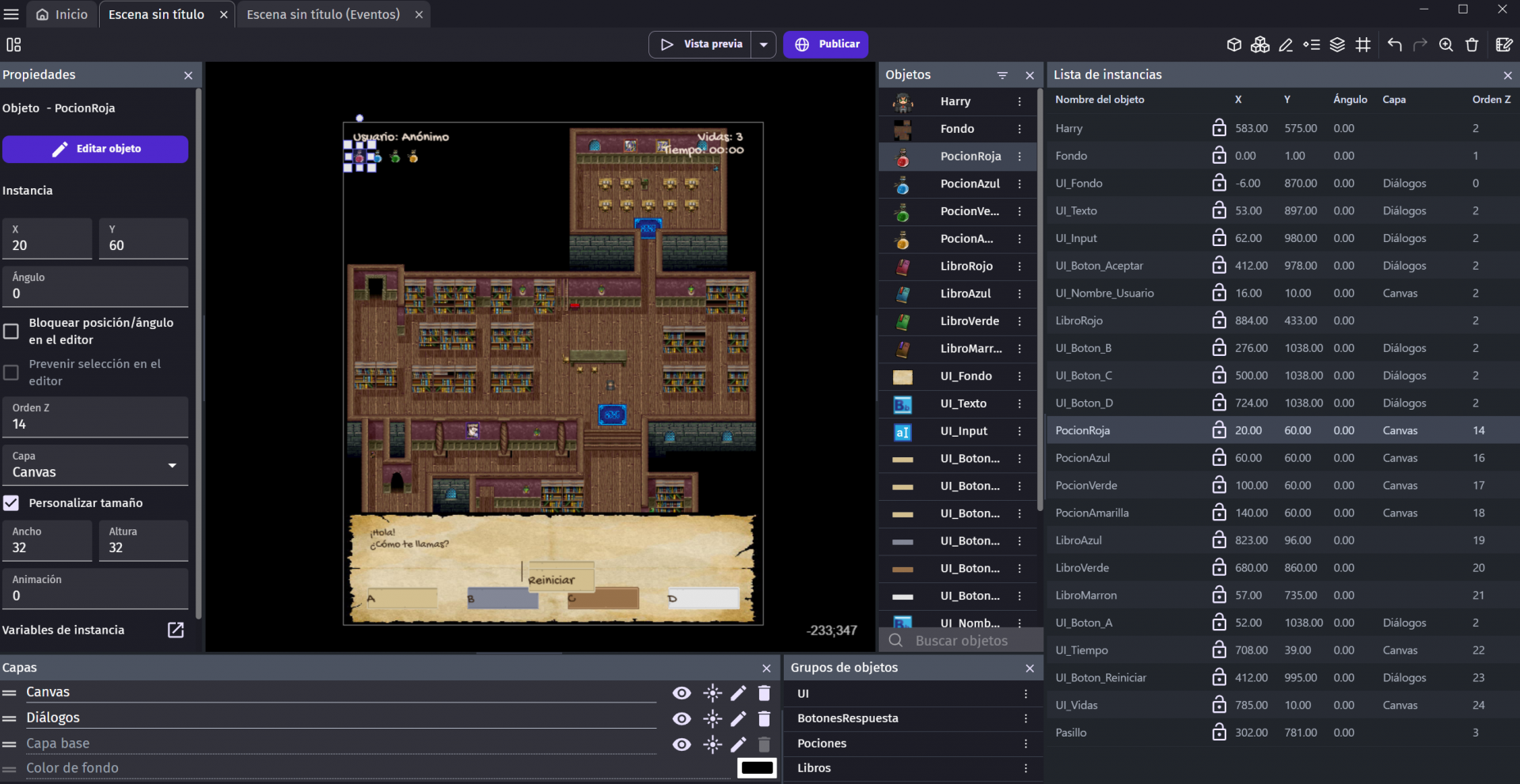 Repaso de contenidos de 2º ESO mediante un RPG | Jairo García Rincón